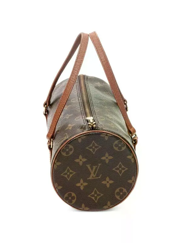 LOUIS VUITTON Monogram Canvas Cylinder Tote Bag