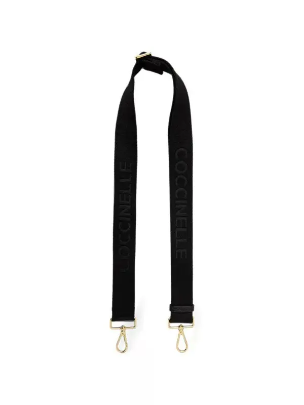 COCCINELLE Logo-embroidered Shoulder Strap
