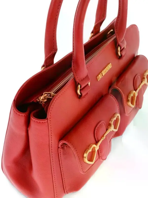 Moschino Medium Heart Bit Tote Bag