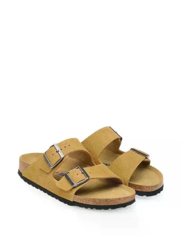 BIRKENSTOCK Arizona Suede Sandals - Brown
