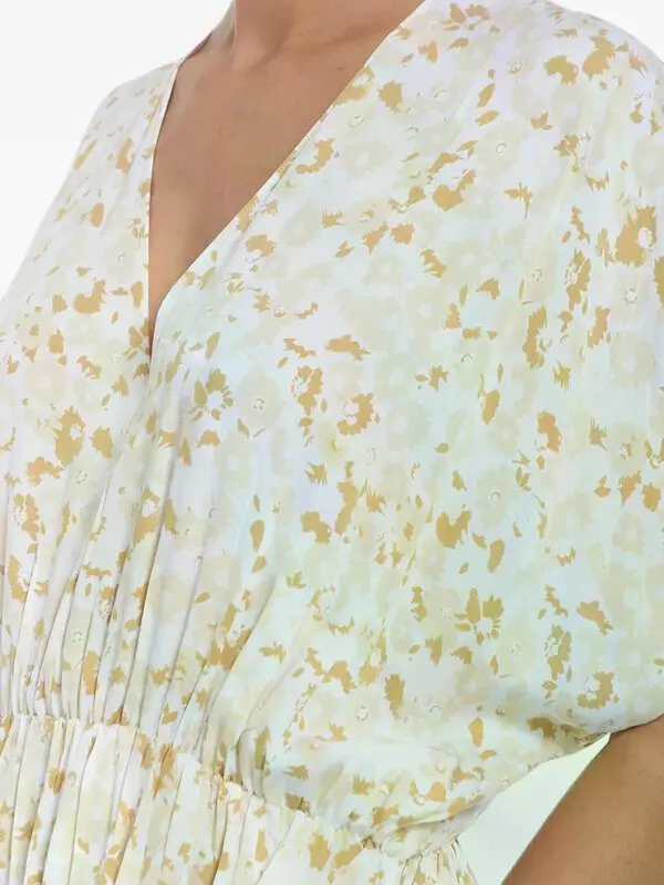 SAMSOE SAMSOE Andina Floral-print Midi Dress