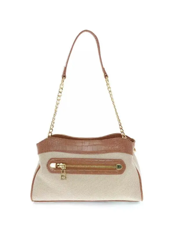 Moschino Crocodile-effect Tote Bag
