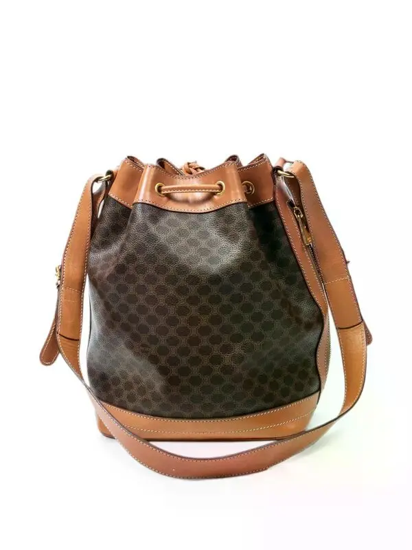 Celine Macadam Side-zip Bucket Bag