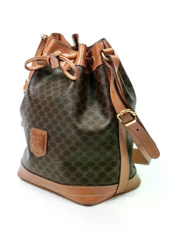 Celine Macadam Side-zip Bucket Bag
