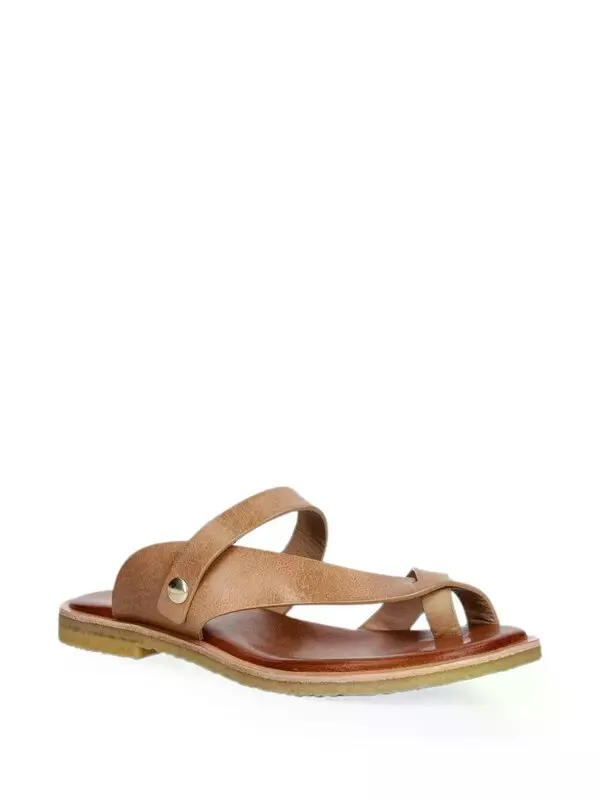 BILLI BI T7002 Crossover-strap Toe-loop Sandals