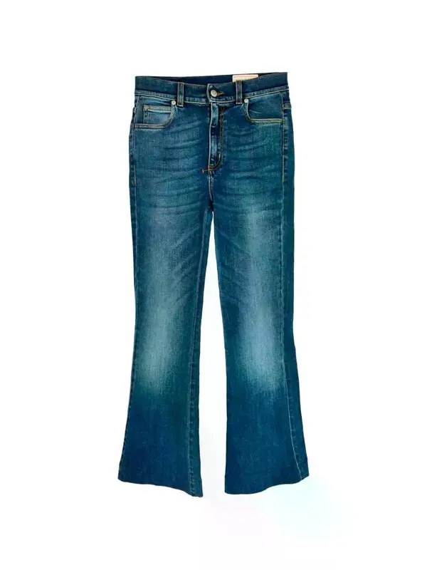 Alexander McQueen Flared Jeans - Blue