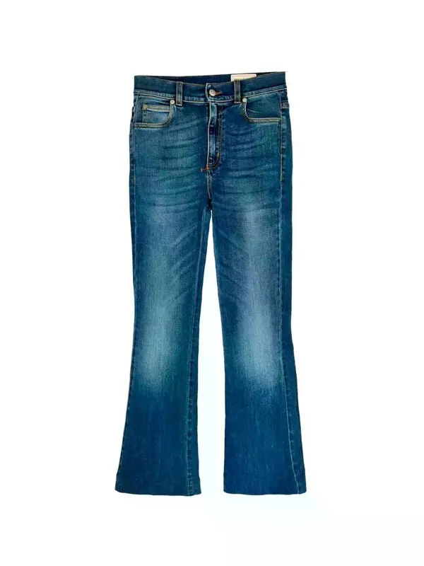 Alexander McQueen Flared Jeans - Blue