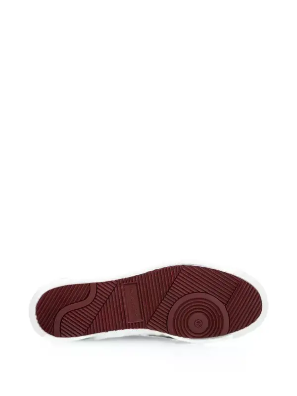 Gant Contrast Heel Leather Sneakers