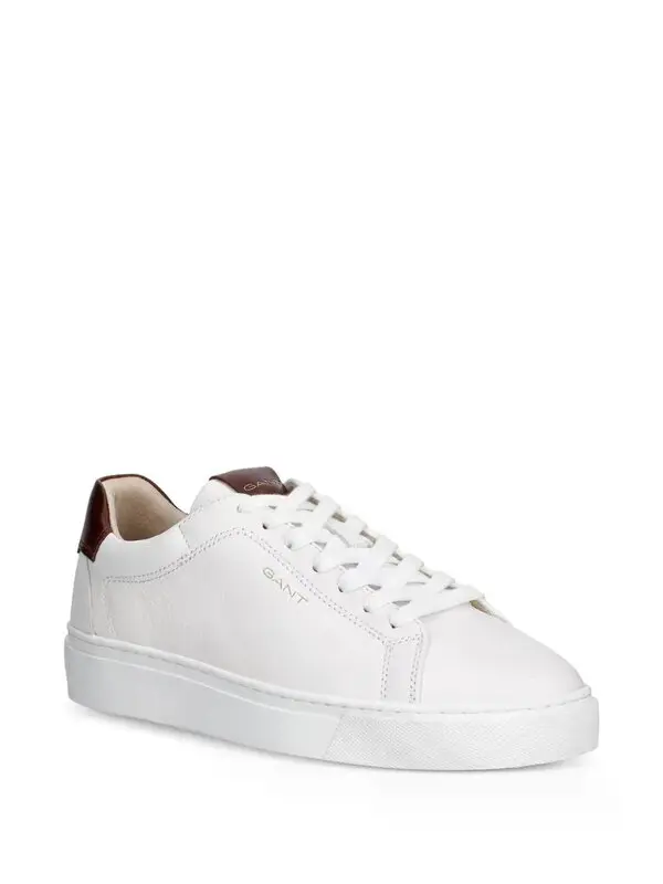 Gant Contrast Heel Leather Sneakers