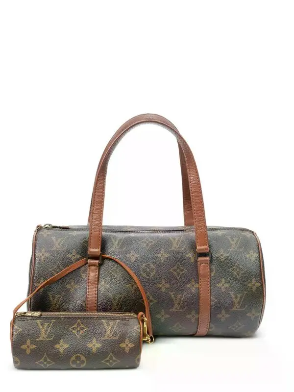 LOUIS VUITTON Papillon Monogram Handbag - Brown