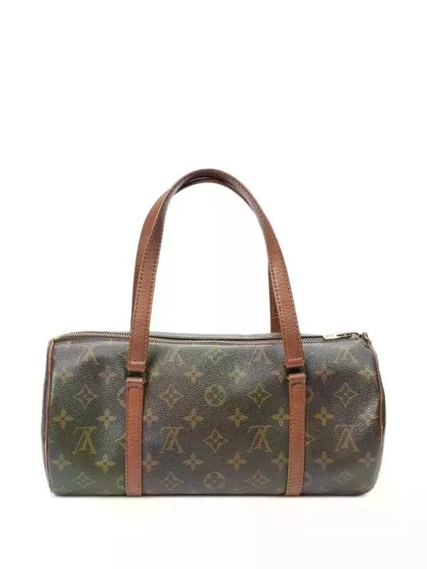 LOUIS VUITTON Papillon Monogram Handbag - Brown