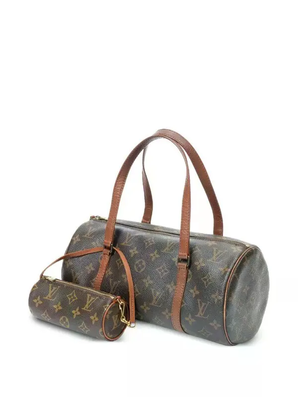 LOUIS VUITTON Papillon Monogram Handbag - Brown