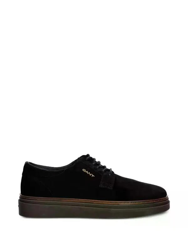 Gant Suede Lace-up Sneakers - Black