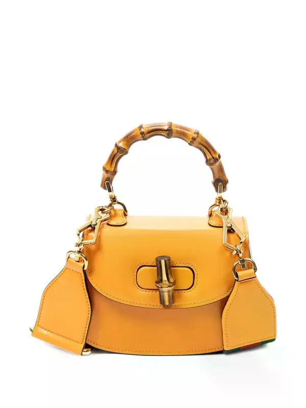 Gucci Bamboo 1947 Shoulder Bag - Yellow