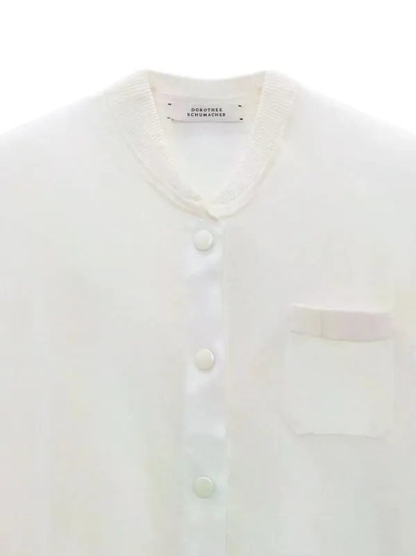 Dorothee Schumacher Refined Button-fastening Cardigan - White
