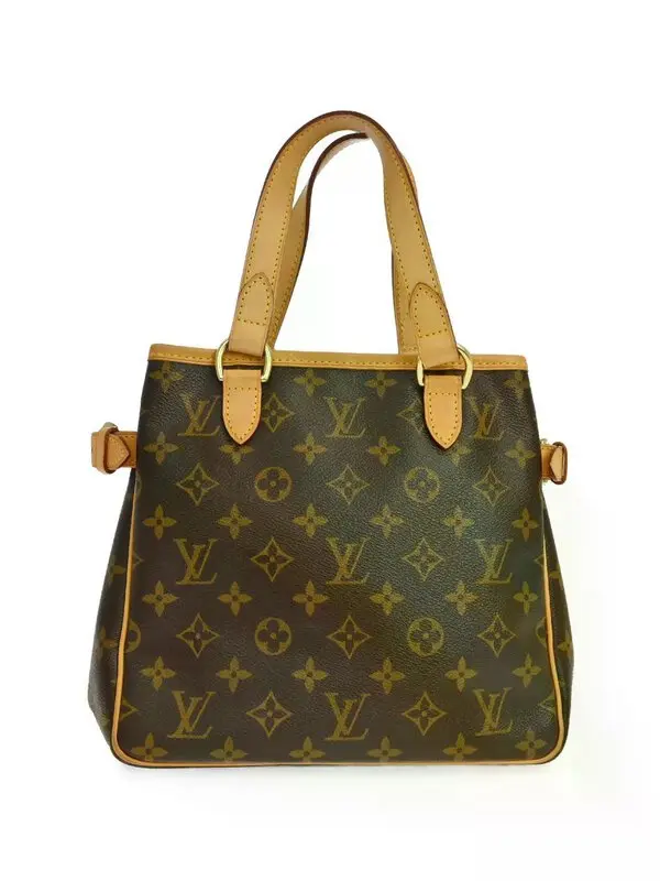 LOUIS VUITTON 2005 Monogram Batignolles Tote Bag - Brown