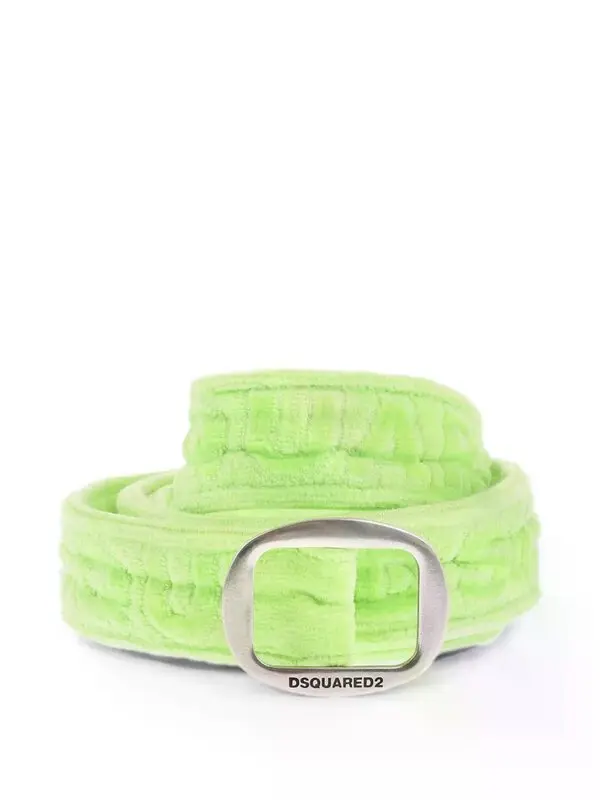 Dsquared2 Terry Cloth Logo Belt