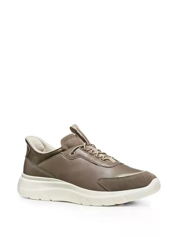 Geox Panelled Lace-up Sneakers