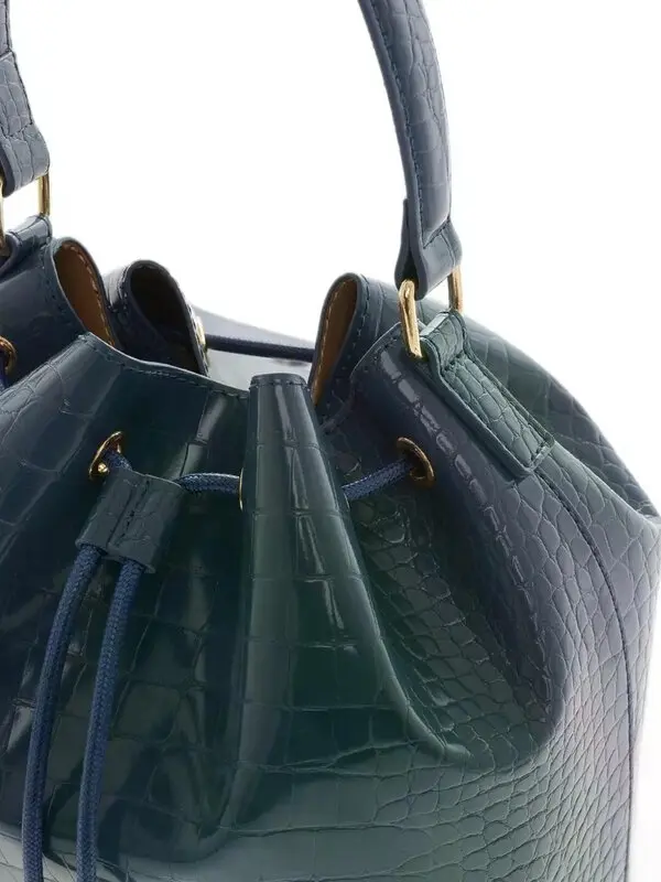 Moschino Logo-plaque Bucket Bag