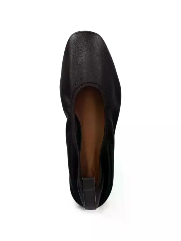 BILLI BI A9920 Square-toe Pull-tab Ballet Flats