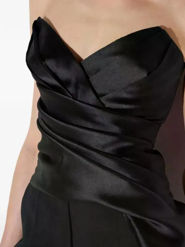 Elisabetta Franchi Gazar Off-the-shoulder Top With Tail-like Panel