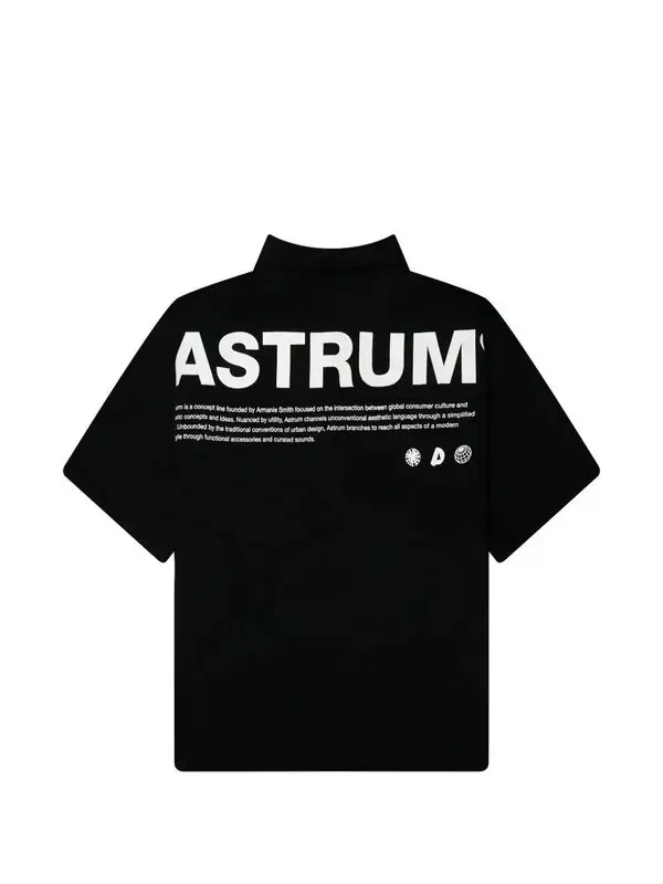 Astrum Rivet Logo-print Shirt