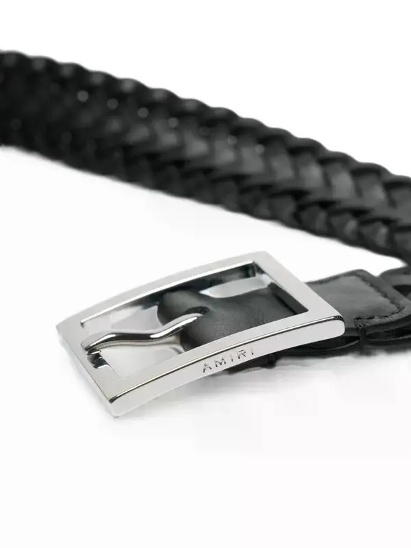 Amiri Braided Leather Belt