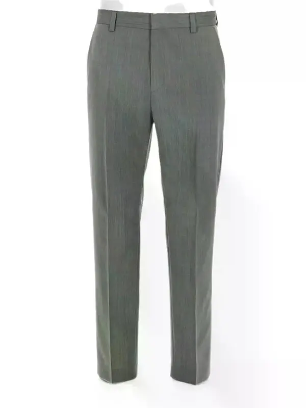 Hugo Tailored Pressed-crease Trousers - Grey