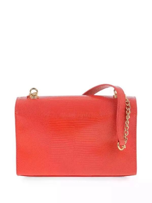 Moschino Lizard-effect Shoulder Bag