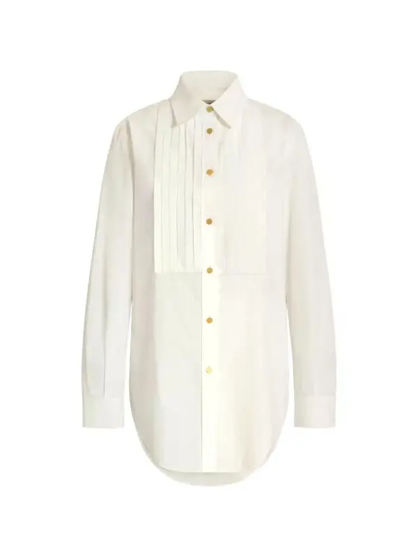 Alberta Ferretti Cotton Shirt - White