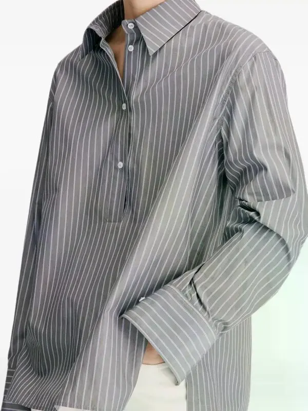 Loulou De Saison Colton Striped Shirt