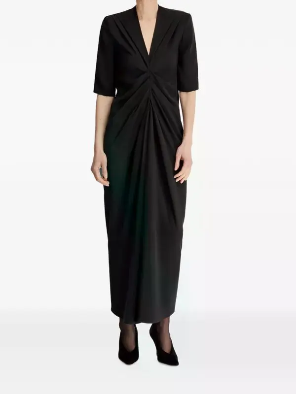 Loulou De Saison Willa Gathered Maxi Dress