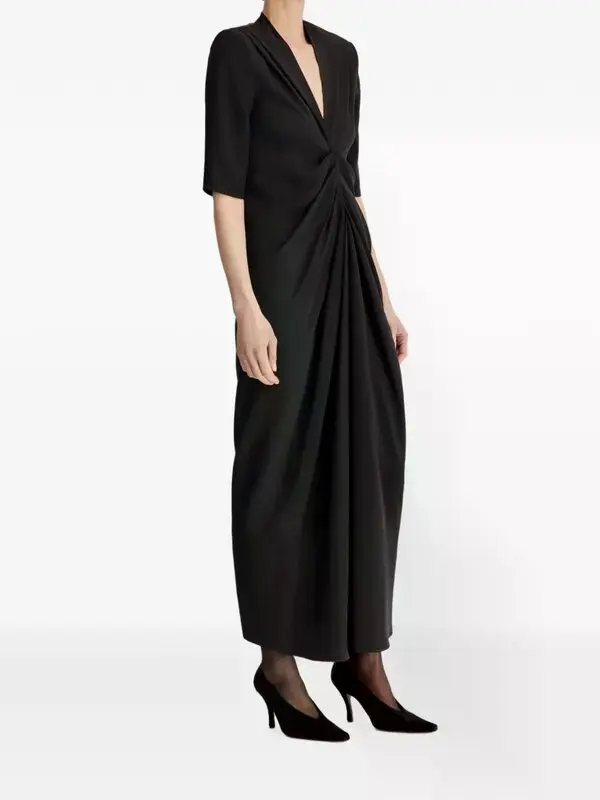Loulou De Saison Willa Gathered Maxi Dress