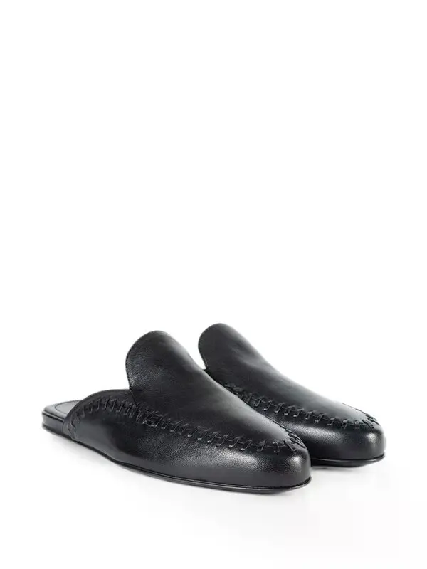 ANN DEMEULEMEESTER Whipstitch Detail Mules