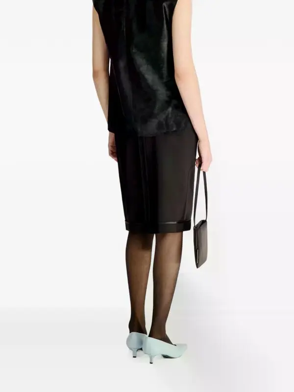 Loulou De Saison Sleeveless Leather Blouse
