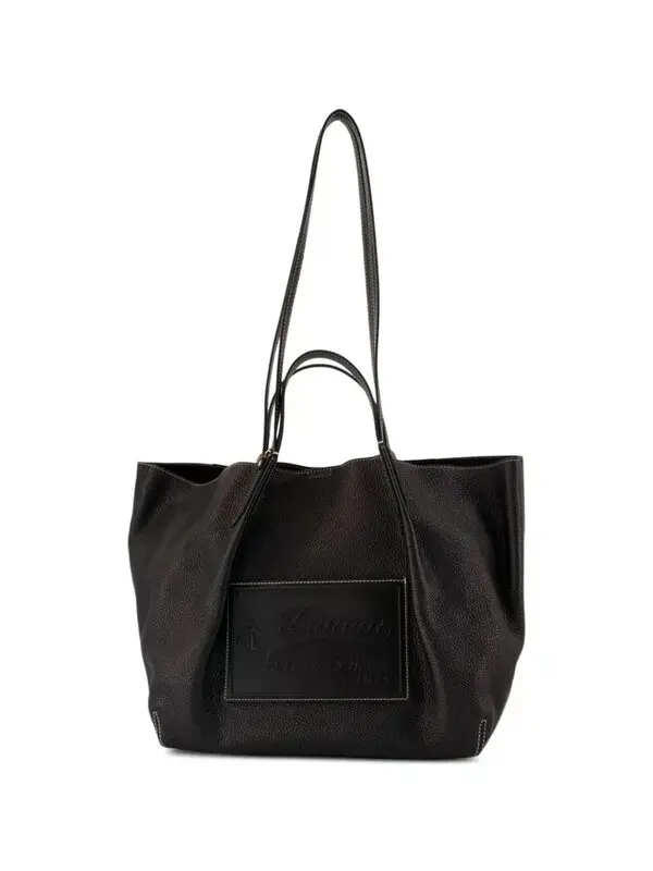 LANVIN Catch Logo-patch Tote Bag