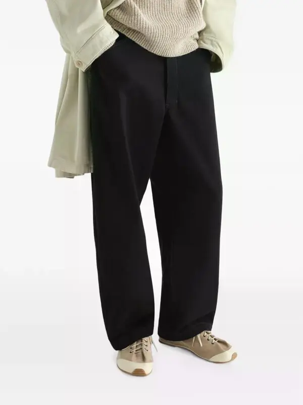 LEMAIRE Gummy Grips Sneakers In Mixed Leathers