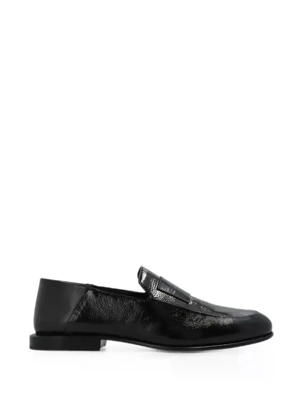Givenchy Label Logo-embossed Loafers - Black