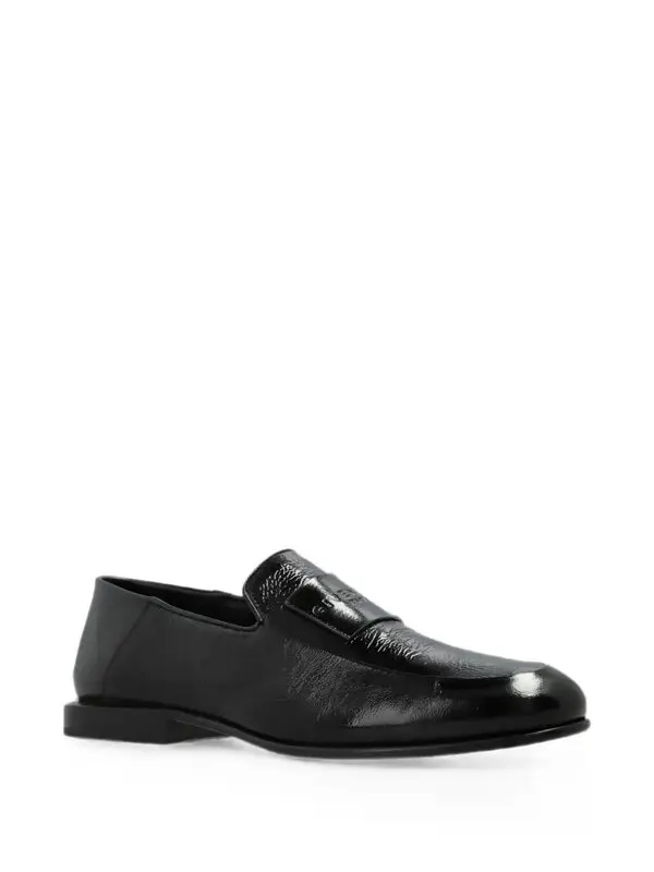 Givenchy Label Logo-embossed Loafers