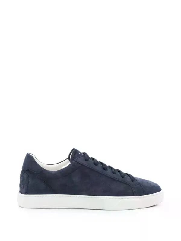 TOD'S Suede Gommino Detail Sneakers - Blue