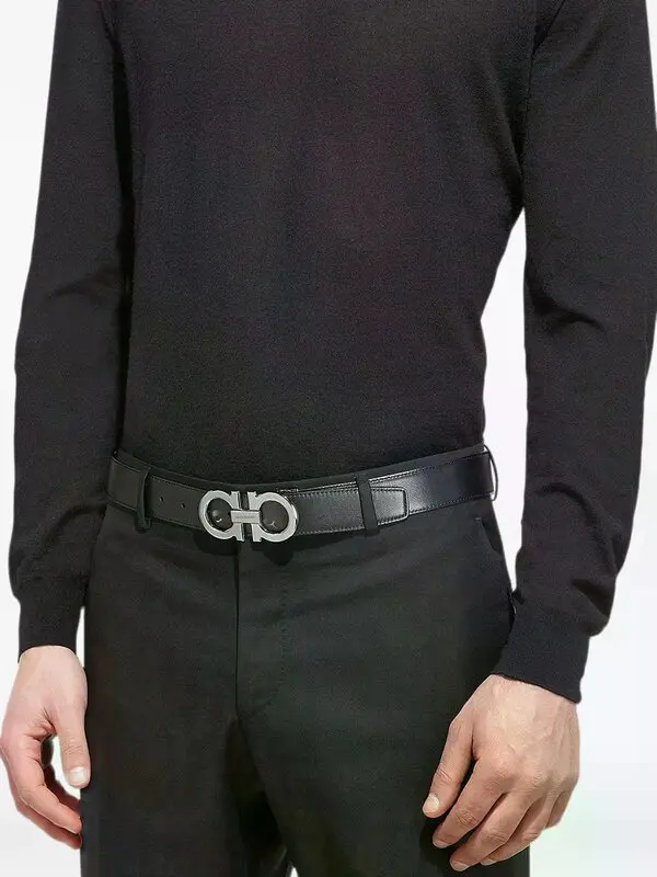 FERRAGAMO Gancini Buckle Reversible Belt