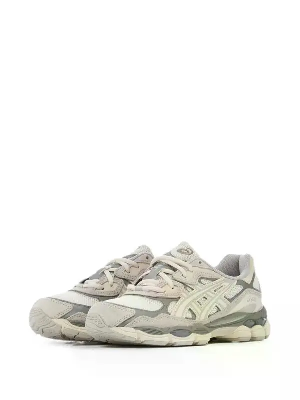 Asics Panelled Leather Sneakers - Neutrals