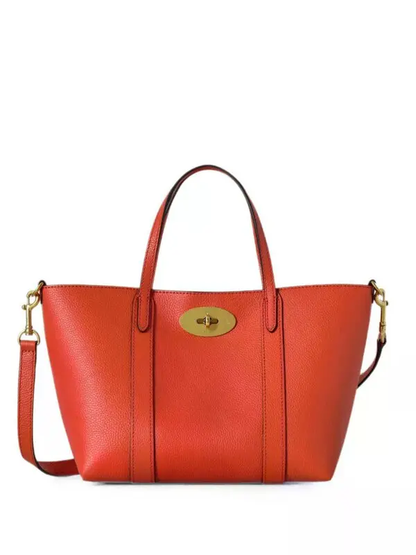 Mulberry Small Bayswater Tote Bag - Orange