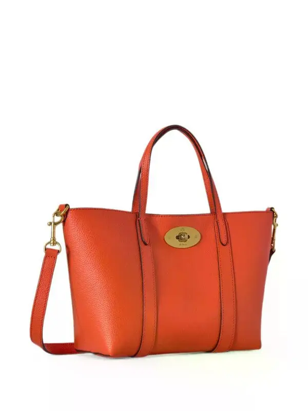 Mulberry Small Bayswater Tote Bag - Orange