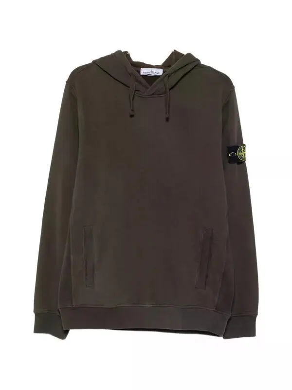 Stone Island Logo-patch Hoodie