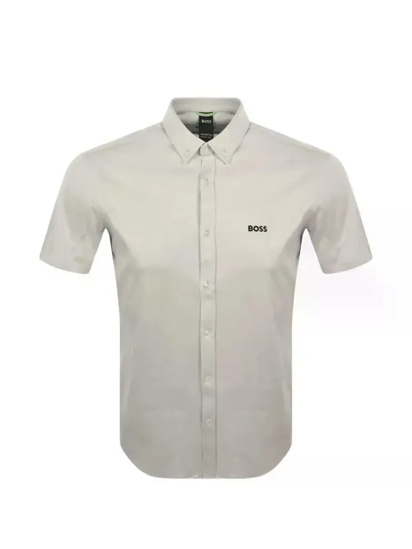BOSS Motion Logo-print Button-down Shirt