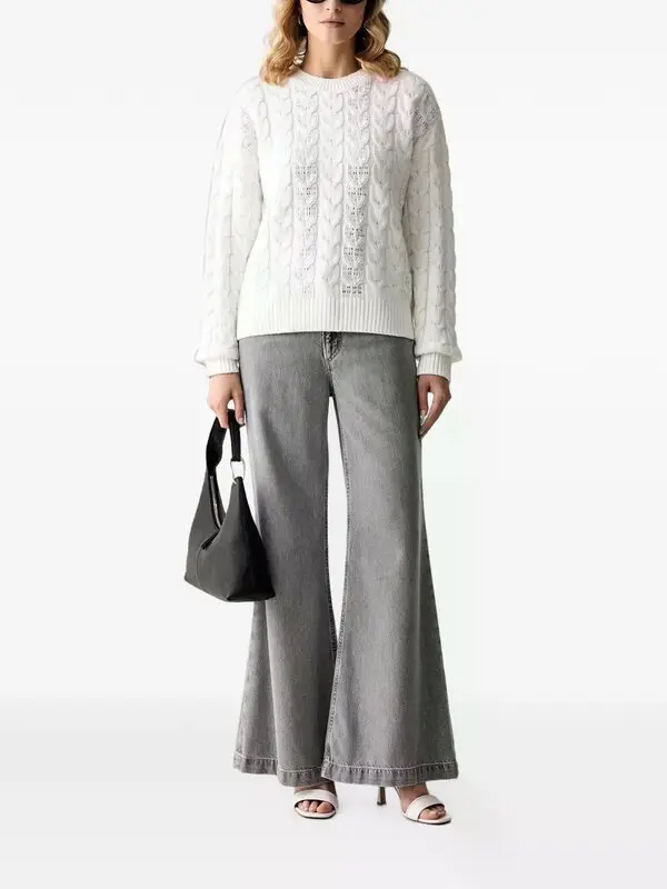 Guess Rhinestone Embellished Sweater