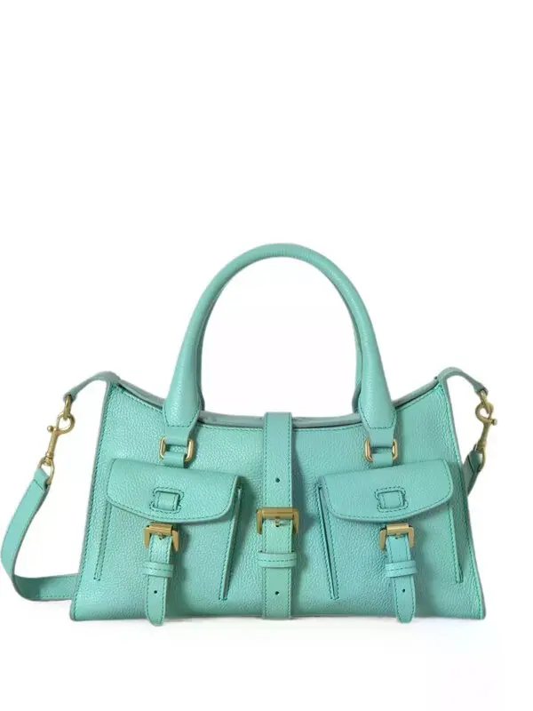 Mulberry Roxanne Buckle-detail Shoulder Bag - Blue