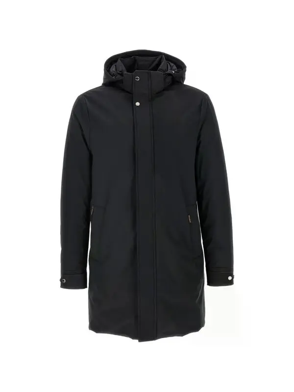 MOORER Vermont Padded Parka - Blue