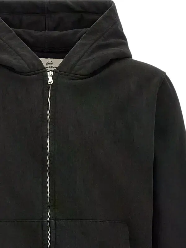 RIVIERA Brushed Cotton-zip Hoodie